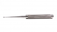 Boss Cobb Spinal Fusion Curette, Size 2, Knurled Handle, Straight Cup