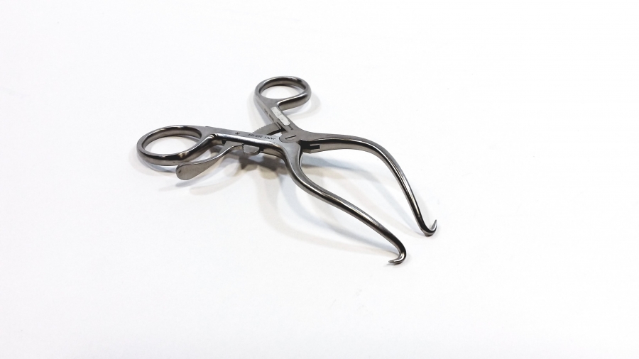 Jarit Gelpi Perineal Retractor, Pediatric Size 4 5/8"