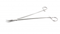 Jarit Bridge Deep Surgery Forcep, Curved 11" (279mm)