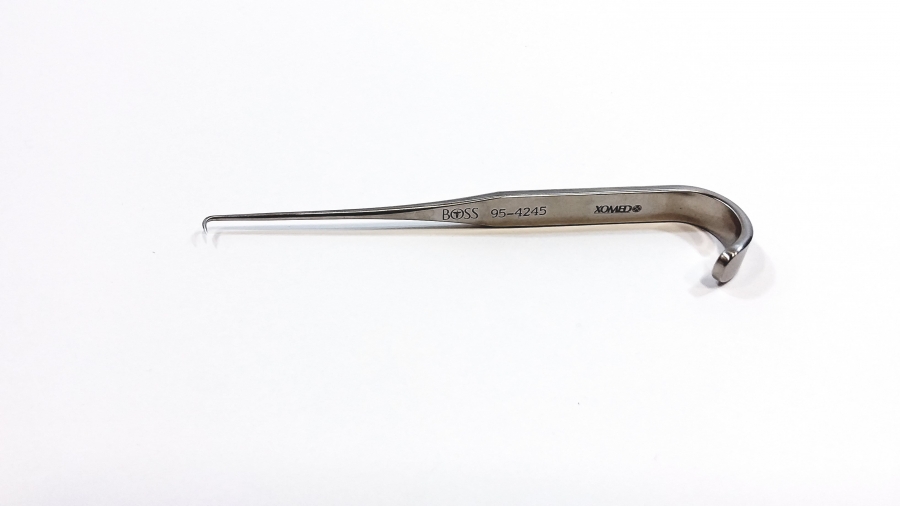 Boss Jackson Tracheal Retractor, 90 Degree Angled Cup, 5 3/4"