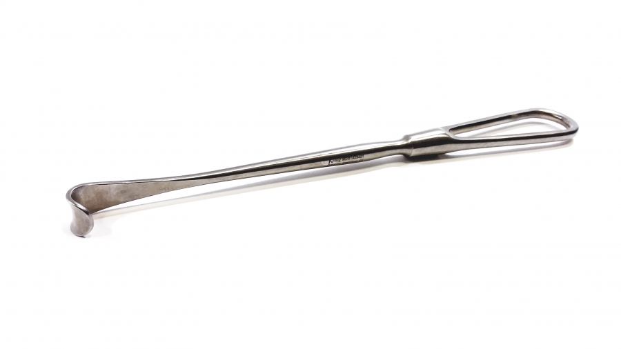 Konig Cushing Retractor, Straight, Plain Edge, 8 3/8"