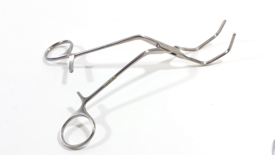 Jarit Orthopedic Reduction Clamp, Angled Jaws